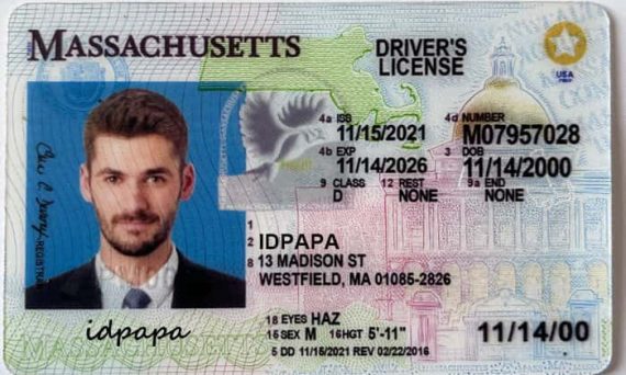 Massachusetts Scannable Fake Id - Fake Id Online | Buy Best Fake IDS