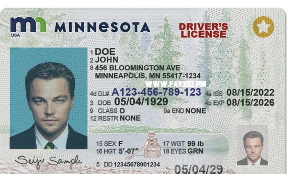Minnesota Fake Driver License - Buy Fake Id | Best Scannable Fake ID Online