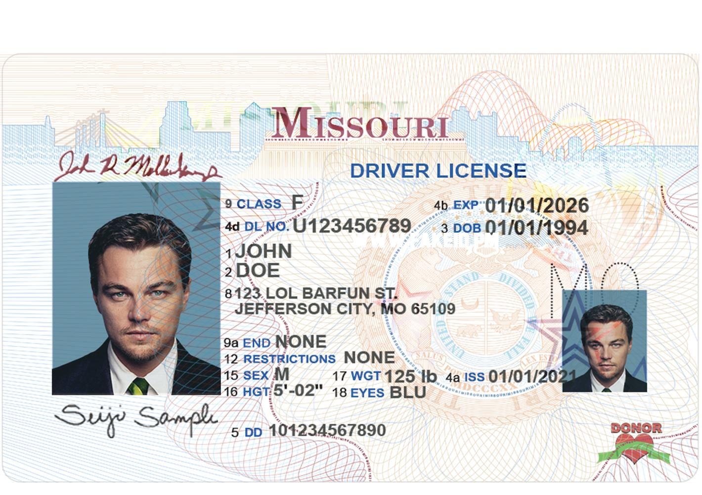 Missouri Fake Driver License - Fake Id Online | Buy Best Fake IDS