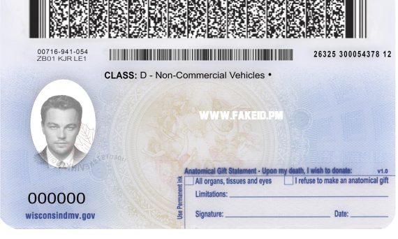 Wisconsin Fake Driver License - Buy Fake Id | Best Scannable Fake ID Online